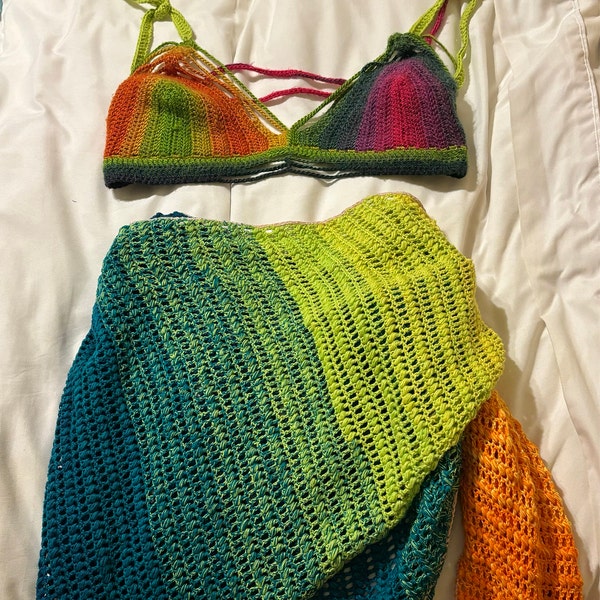 Menandore Crochet Shawl Pattern: Asymmetric Triangle Design (PDF ...