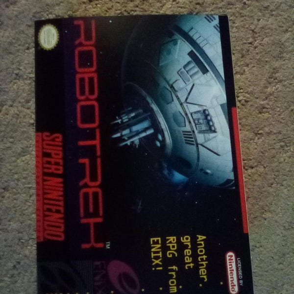 Flashback NTSC Super Nintendo SNES En Reproduction Box and Inner Tray ...