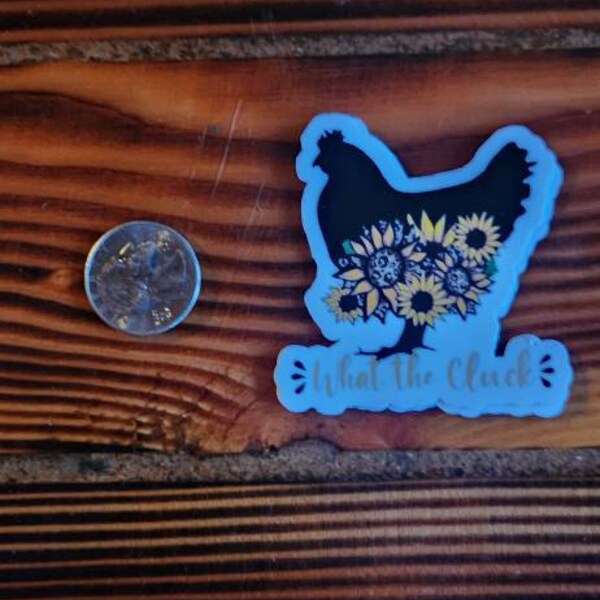 Chicken Sticker Pack Set of 12 Chicken Stickers Waterproof Chicken ...