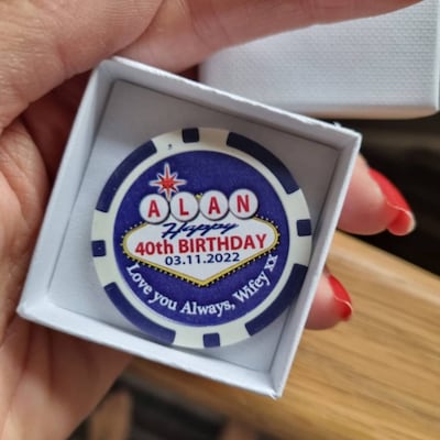 Drink Tokens Vouchers Party Casino Poker Chips Personalised - Etsy UK