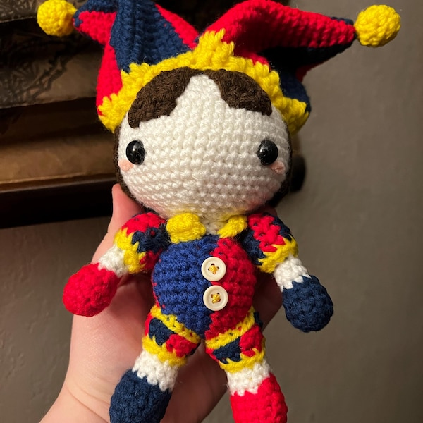 TADC Pomni Crochet Pattern - Etsy