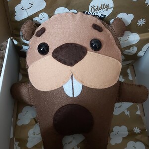 Beaver SEWING PATTERN PDF Make Your Own Plush Animal Toy - Etsy