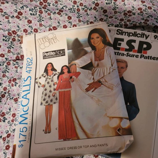 Vintage 1970s Vogue 8587 Sewing Pattern Size 10 Bust 32.5 - Etsy
