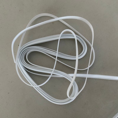 Bendable Nose Wire Strips for Face Mask Nose Bridge. 5 Yards, Trim to ...