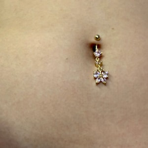 Little Star Baby Belly Button Ring 2000s Y2K Sparkly Body | Etsy