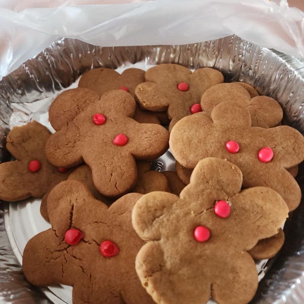 Gingerbread Cookies - 12 or 24 Cookies, Soft and Chewy, Made to Order ...
