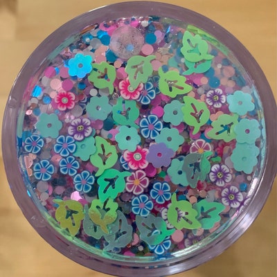 Red Pixie Dust Assorted Shape Solvent Resistant Glitter Pick - Etsy