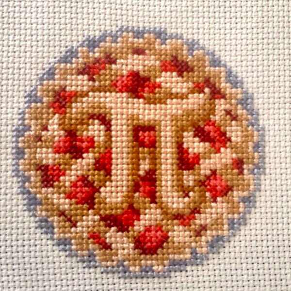 Pi Pie Cross Stitch Pattern PDF Instant Download - Etsy