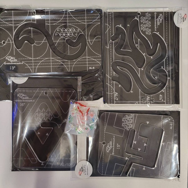 Hexfun Quilt as You Go Hexagon Templates 2 Inch-4 Inch - Etsy