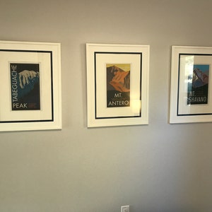 Mt. Harvard 14er Poster - Etsy