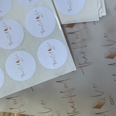 Personalised Vellum Paper, Packing Paper, Branded Packaging Premium ...