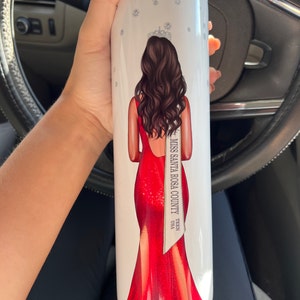 Personalized Pageant Girl Portrait Sticker Pageant Gifts Pageant ...