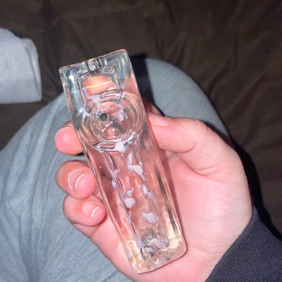 Square Hand Pipe 4 Unique Glass Pipe Cube Bowl Cute Girly Small Pipes ...