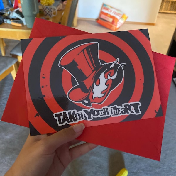 Persona 5 Customized Calling Card [modernized & Traditional] - Etsy