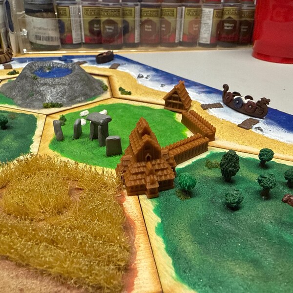Civilizations for Catan Board Game Replacement Player Sets Settlers ...