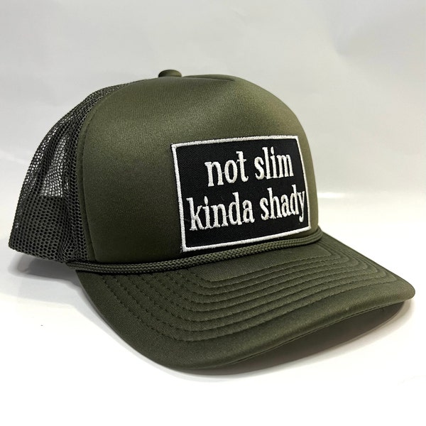 Not Slim, Kinda Shady Patch, Sarcasm Patch, Funny Patch, Gift Under 10 ...