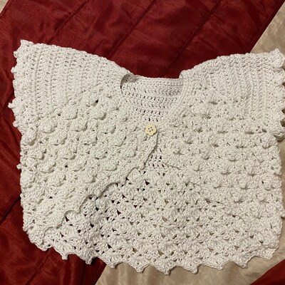 Crochet PATTERN Like a Cloud Shrug Cardigan sizes Baby up to 6 Years ...