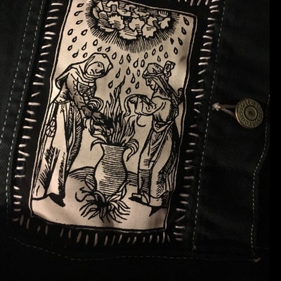 Witches Patch Magic Patch Medieval Punk Patch Pagan - Etsy