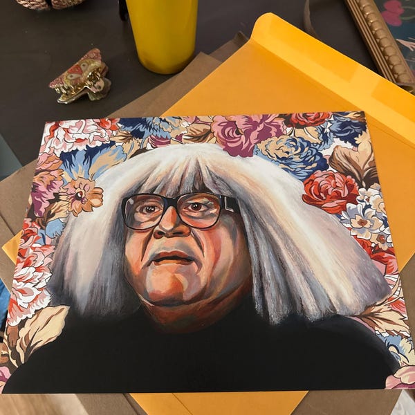 Frank - Oil Painting - Danny Devito - Art Print - It's Always Sunny in ...