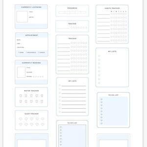Essential Pastel Sticker for Planner, Stickers for Planner, Cute ...