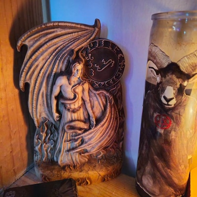 Bael Baal God Demon Statue Altar Statue Satan Statue - Etsy