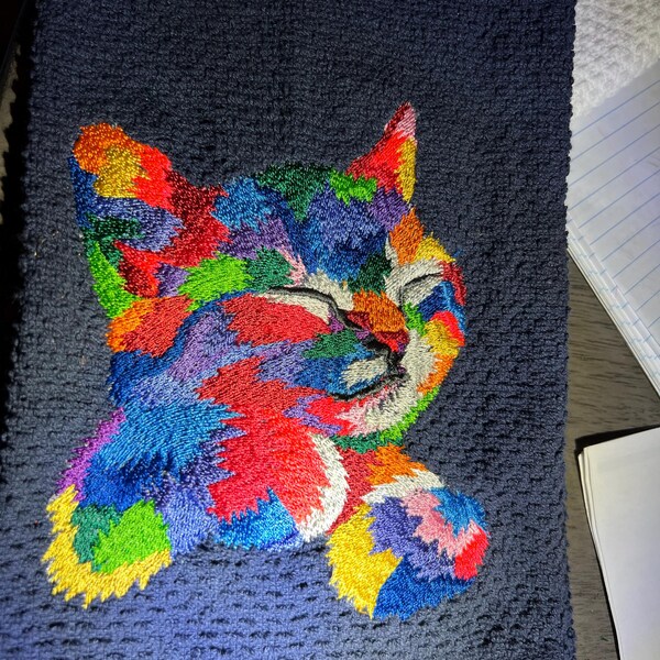 Moon Realistic Machine Embroidery Design for Dark Fabrics Space Moon ...