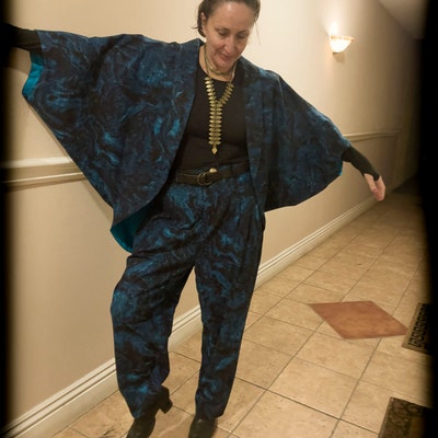 Cocoon Jacket PATTERN Digital Pdf Video Tutorial Draped - Etsy