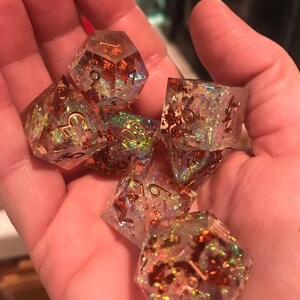 Acorn Dnd Dice Set D&D Dice Sharp Edge Dice Dungeons and - Etsy UK