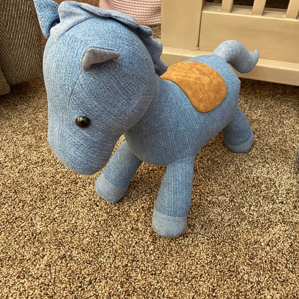Memory Horse // Keepsake Horse //stuffed Horse - Etsy