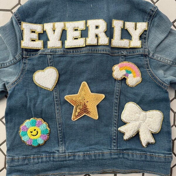 Custom Patched Jean Jackets - Etsy