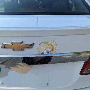 Jinx Peeker Holographic Stickers Vi Stickers Car Decal Computer Decals ...