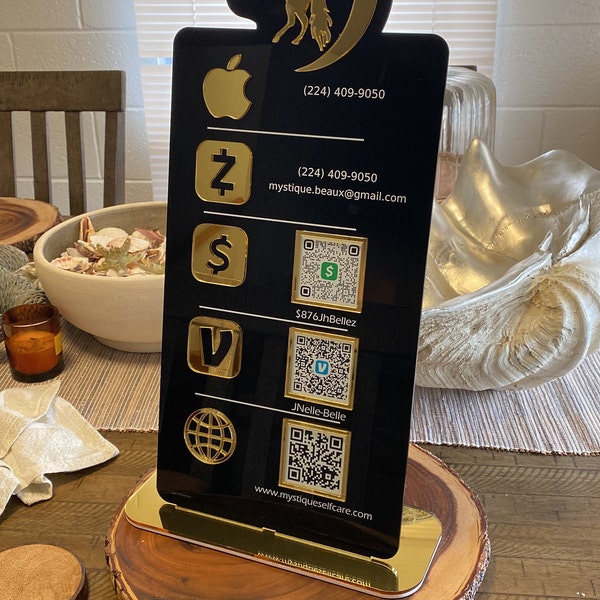 5 Icons Qr Code | Multi Qr Code | Qr Code Sign | Scannable QR Code | Qr Code Sign for Business ...