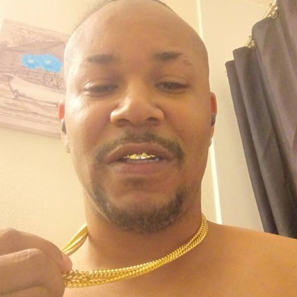 14K Gold Plated Over Sterling Silver Cuban Link Thick Rapper Chain ...