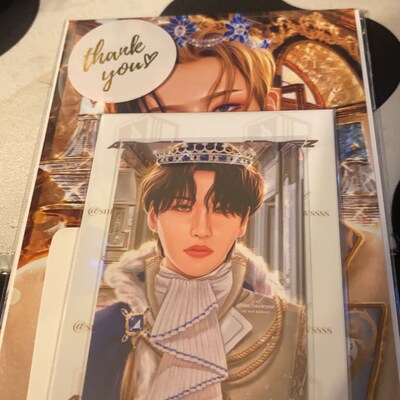 Ateez Royal Photo Cards Ateez Fanart Kpop Fanart Digital Art Photo ...