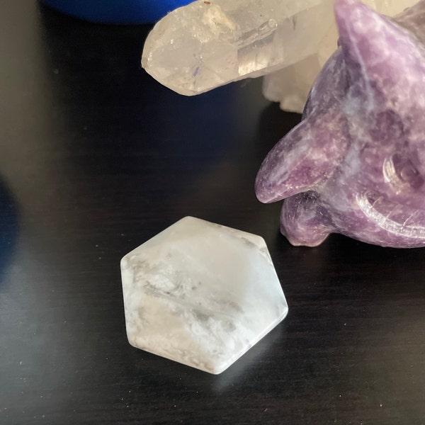Hex's Hexagon Crystal Carving - Etsy