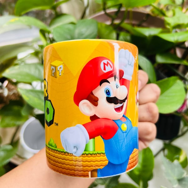 12 Mug Design Bundle Super Mario Bros Template Sublimation - Create ...