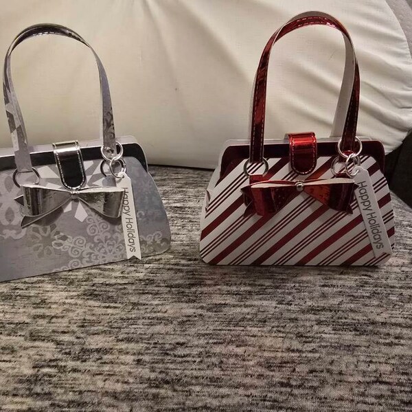 Paper Purse Gift Card Holder, Valentine's Gift Card Holder, Valentine's ...