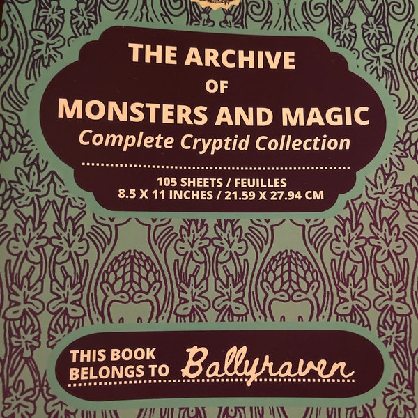 Cryptid Field Art Sketchbook and Art Flipbook| West Virginia, Appalachia, and Legendary ...