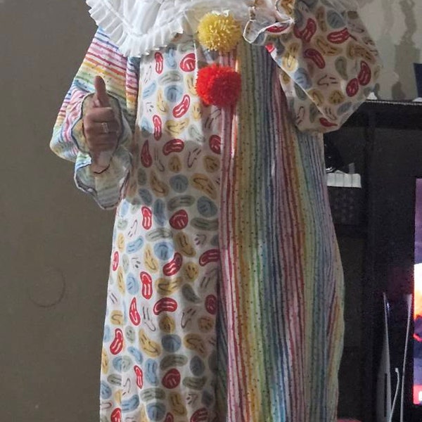Easy Clown Hat and Ruff Pattern for Teens and Adults - Etsy