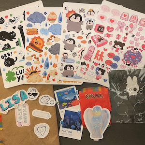 Yotsuba Koiwai Sticker Sheet Yotsuba& Enjoy Everything - Etsy