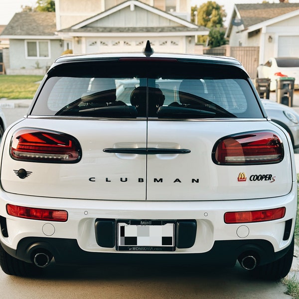 3d Amg Mcdonald's Logo Sticker Car Bmw for Mercedes Mpower Mperformance ...