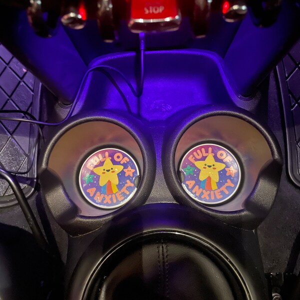 Four Pack Coasters | Decorative Coasters Set of 4 | 3.7" Ceramic ...