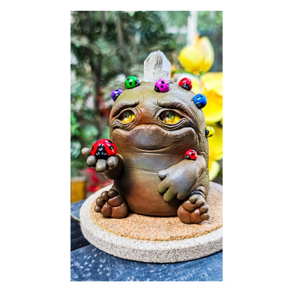 Worm Fantasy Creature Nature Spirit Forest Faerie Ooak Fairytale ...