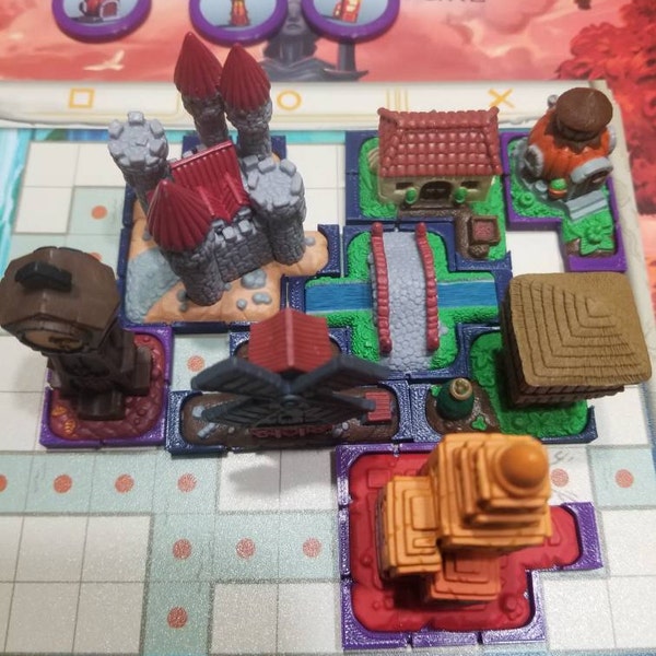 STL Tapestry Board Game - STL Files for Dexlue Snap-on Landmark Bases ...
