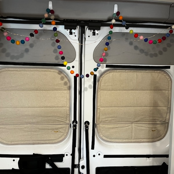 Stelletek Mercedes Sprinter Van Window Cover Curtains, Shades, Custom ...