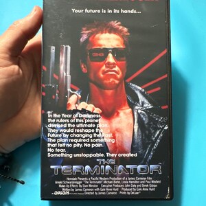 The Terminator (1984) Custom VHS Display Case (NO TAPE) - Etsy