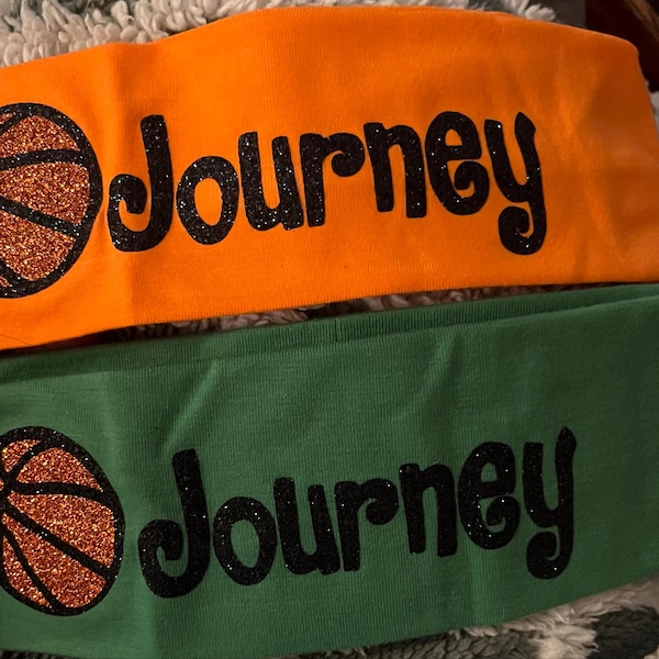 Custom Basketball Headbands in Gorgeous Glitter! Basketball Team ...