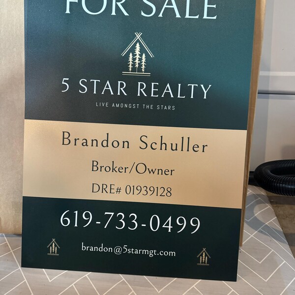 Real Estate Yard Sign #11 | for Sale Sign | Property Sign | Listing ...