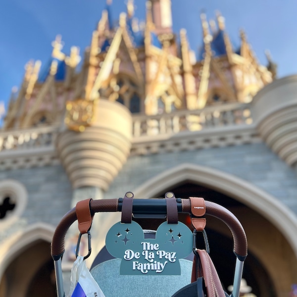 Disney Inspired Personalized Stroller Sign, Mickey Ears Decor, 1st WDW ...