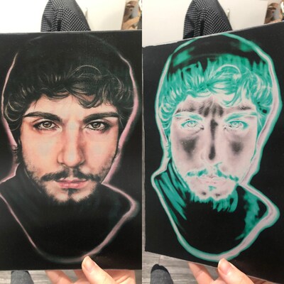 CUSTOM Lenticular Flip Print paper Sizes 2-3 Images in 1 Poster Bring ...